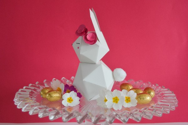 Diy : le lapin de Pâques - Papier - Maman à tout faire