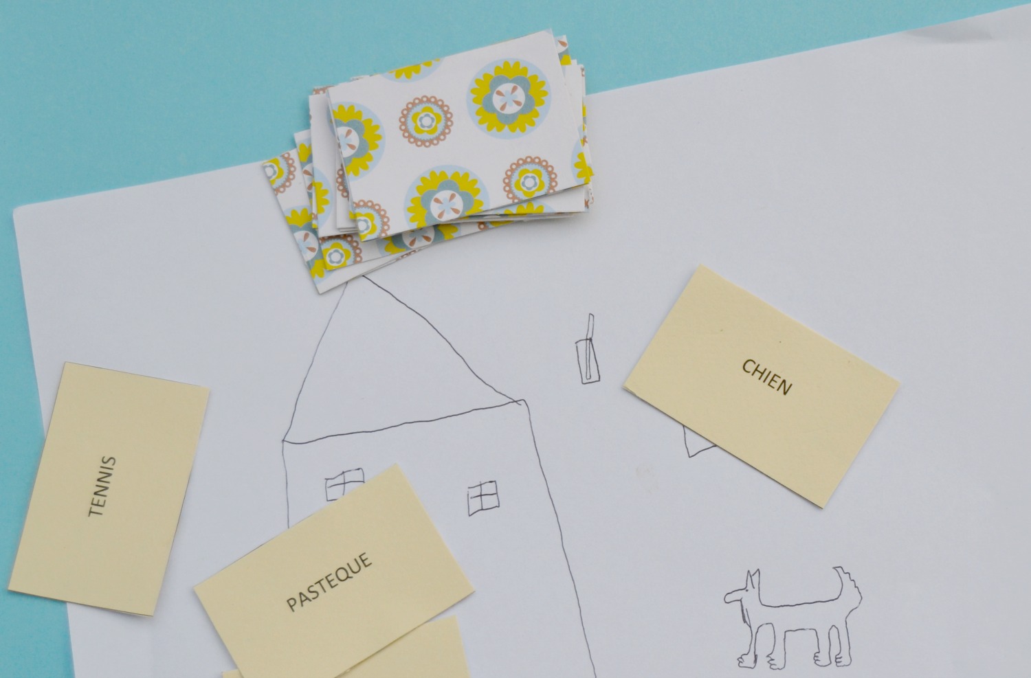 Activités enfants - jeu façon Pictionary - Maman à tout faire