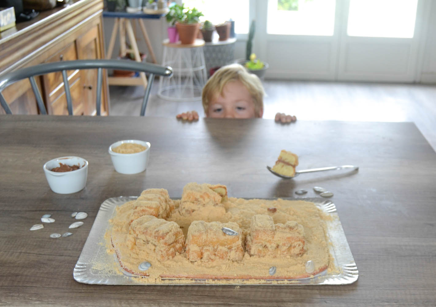 Faire un gâteau château de sable - Maman à Tout Faire
